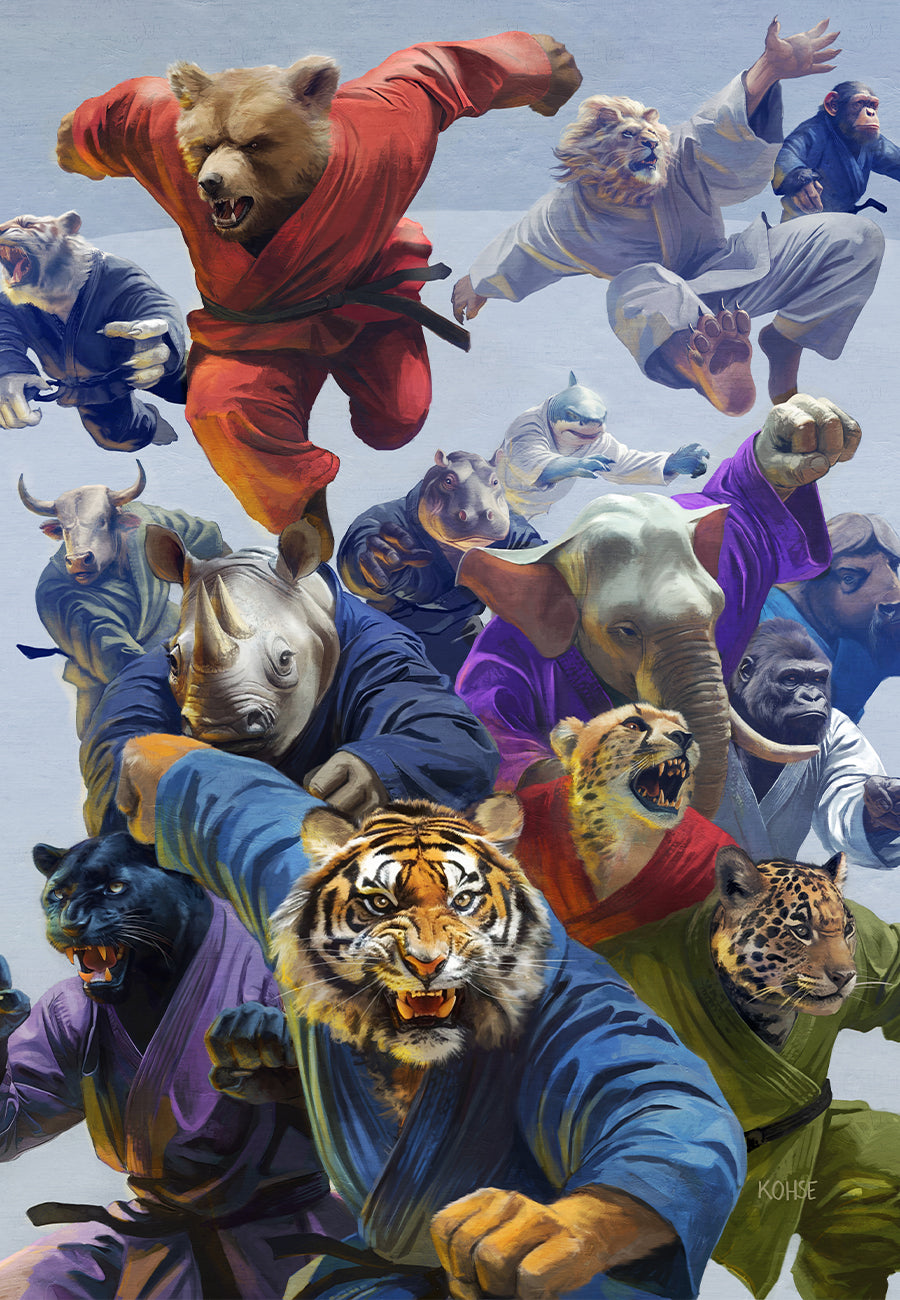 Jiu Jitsu Combat Creatures – Icon Heroes