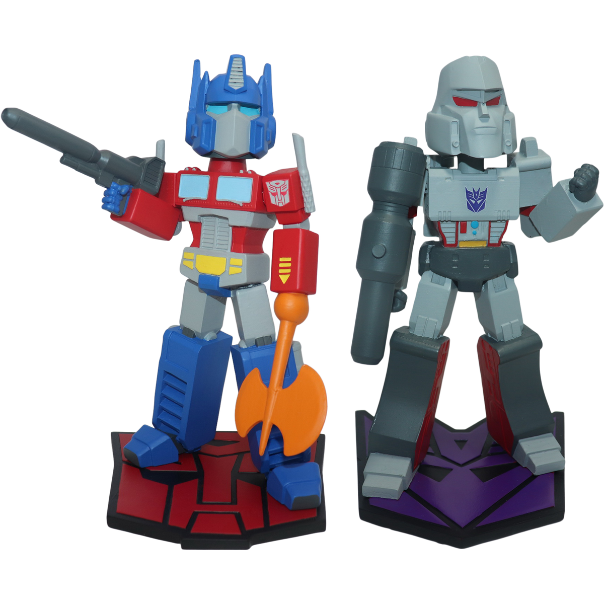 Transformers Optimus Prime vs Megatron Bobblehead Set (SDCC Exclusive ...
