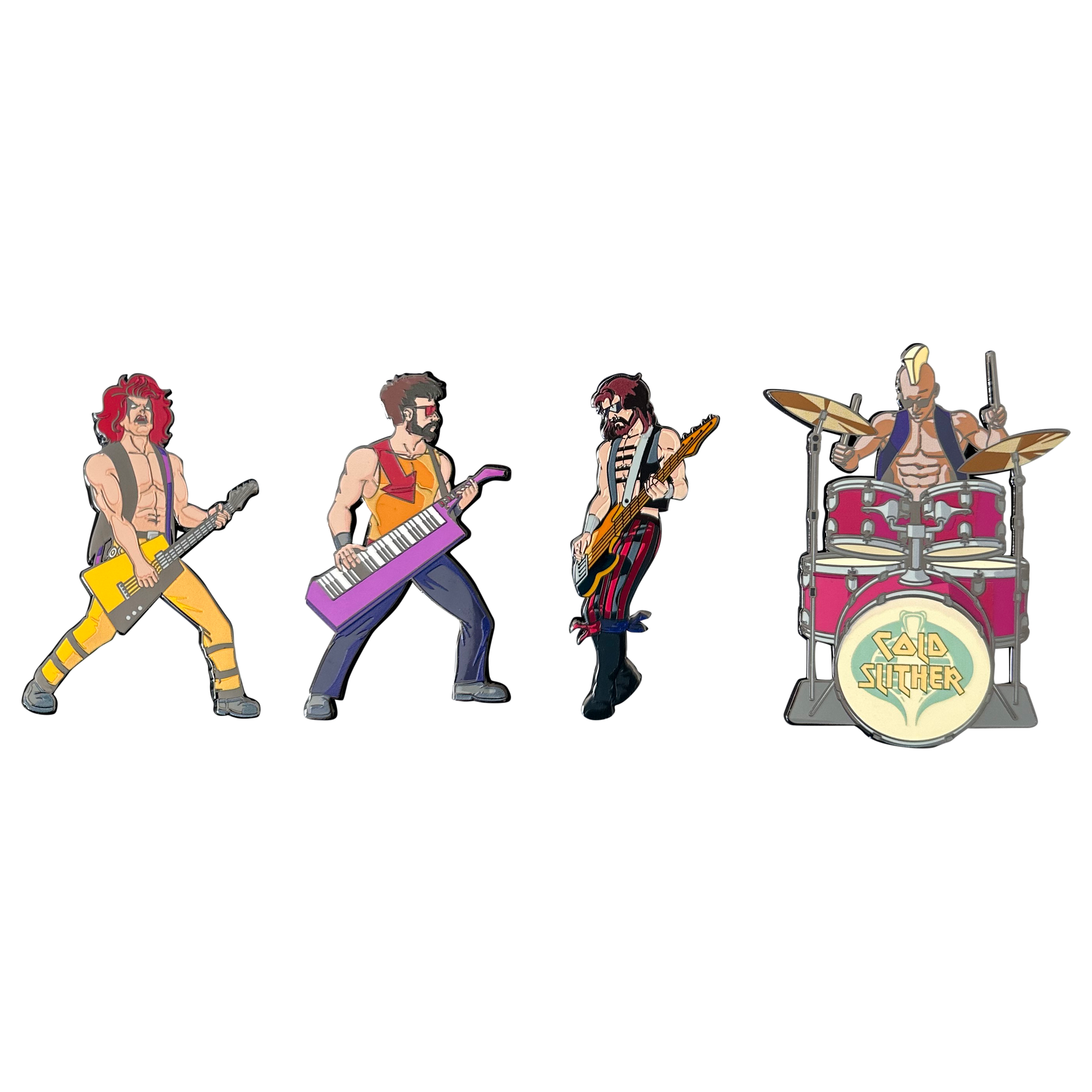 G.I. Joe Cobra Pins You'll Be Joining Us Cold Slither Icon Heroes ...