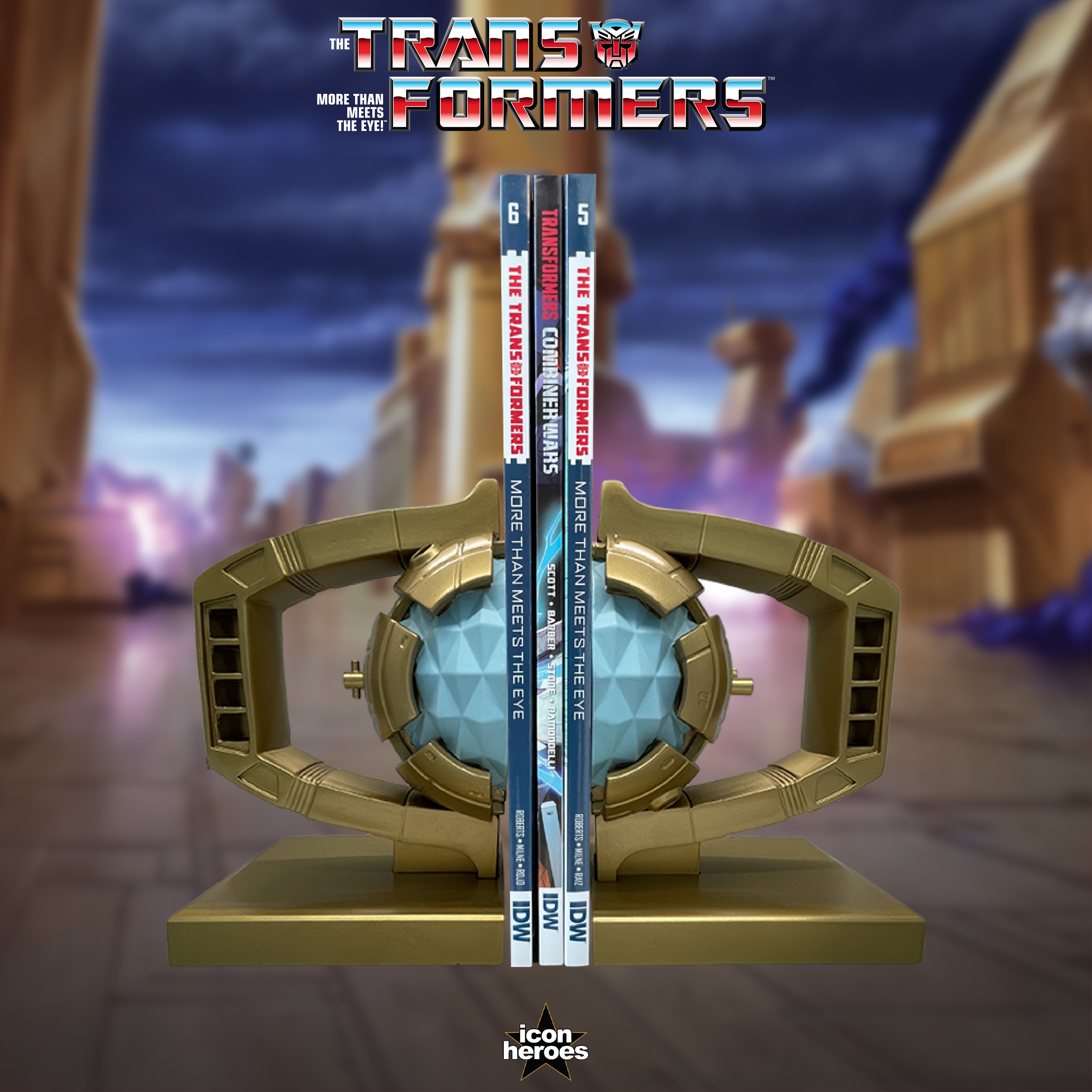 Icon Heroes Transformers Matrix of Leadership Bookend Golden Lagoon ...