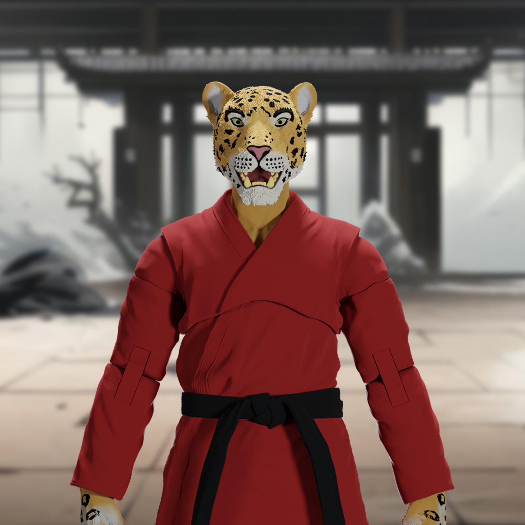 Jairo the Jaguar – Jiu Jitsu Combat Creatures Action Figure – Icon Heroes