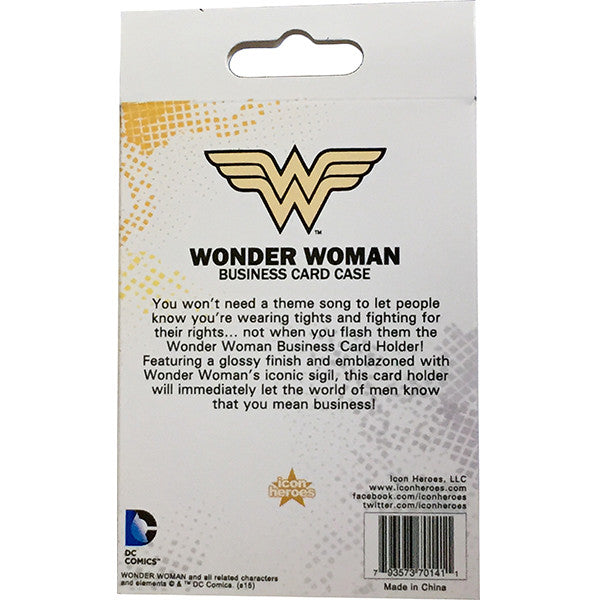 DC Comics Wonder Woman Card Case – Icon Heroes