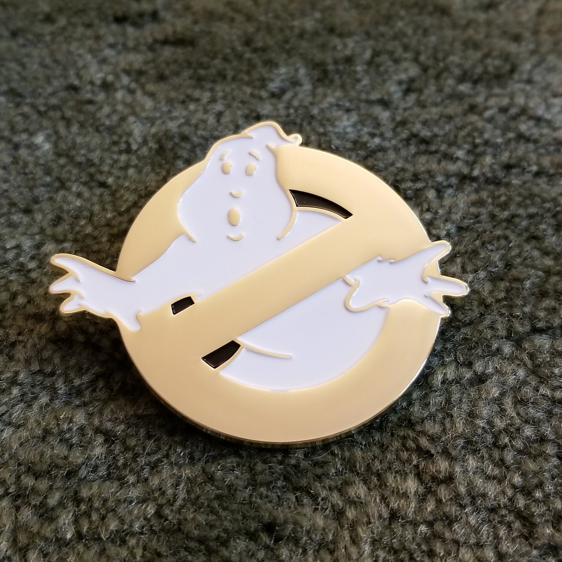 Ghostbusters Logo Pin Icon Heroes Gold Edition