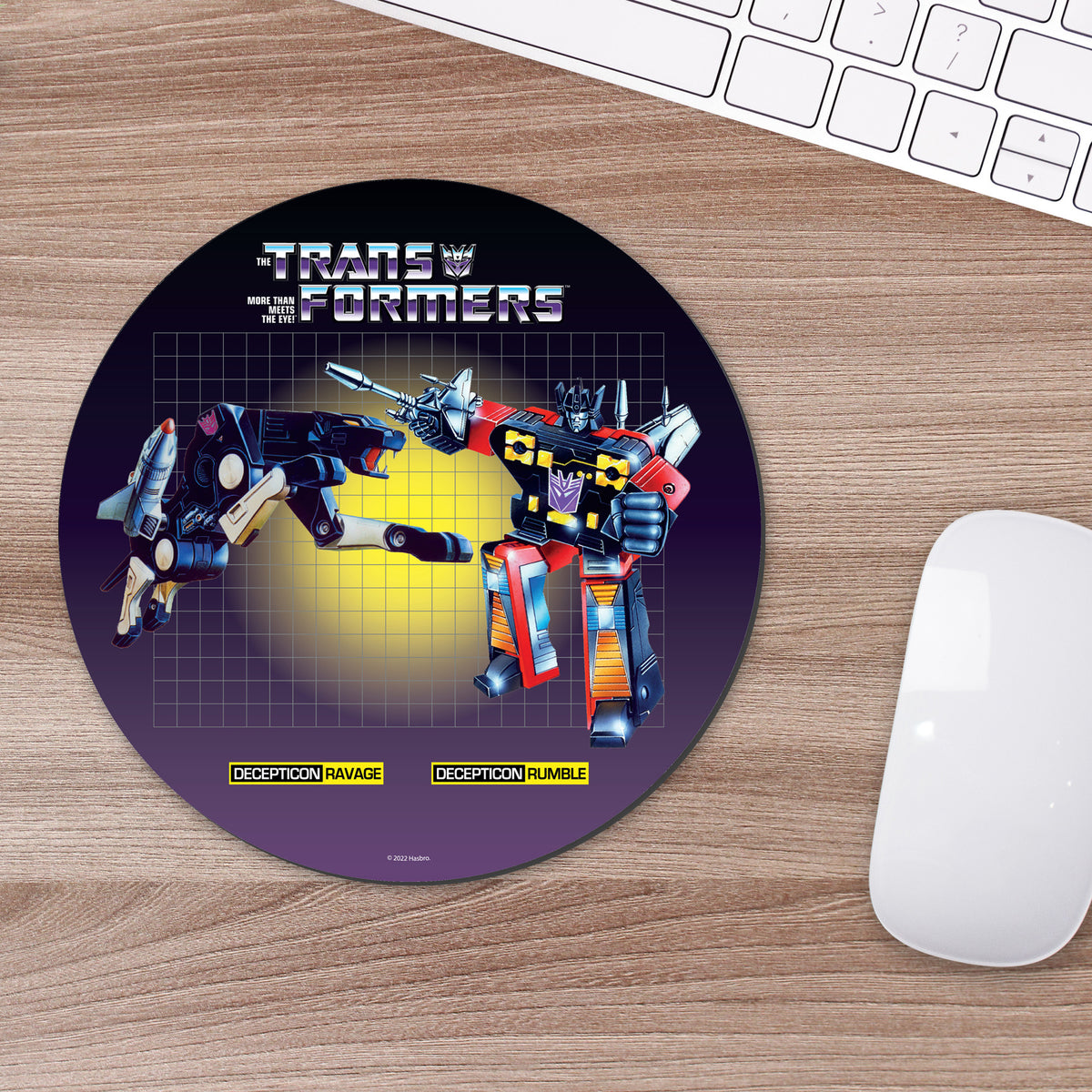 Transformers Ravage X Rumble Retro Mouse Pad | Icon Heroes