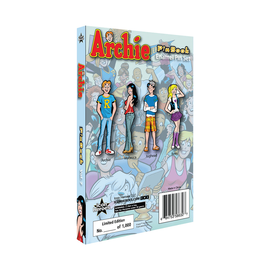 Archie Comics Pins PinBook Vol. 7 Icon Heroes – Icon Heroes