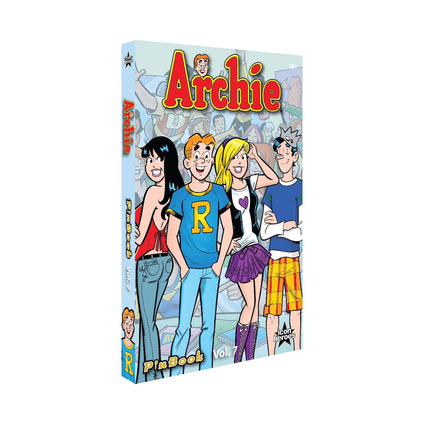 Archie Comics Pins PinBook Vol. 7 Icon Heroes – Icon Heroes