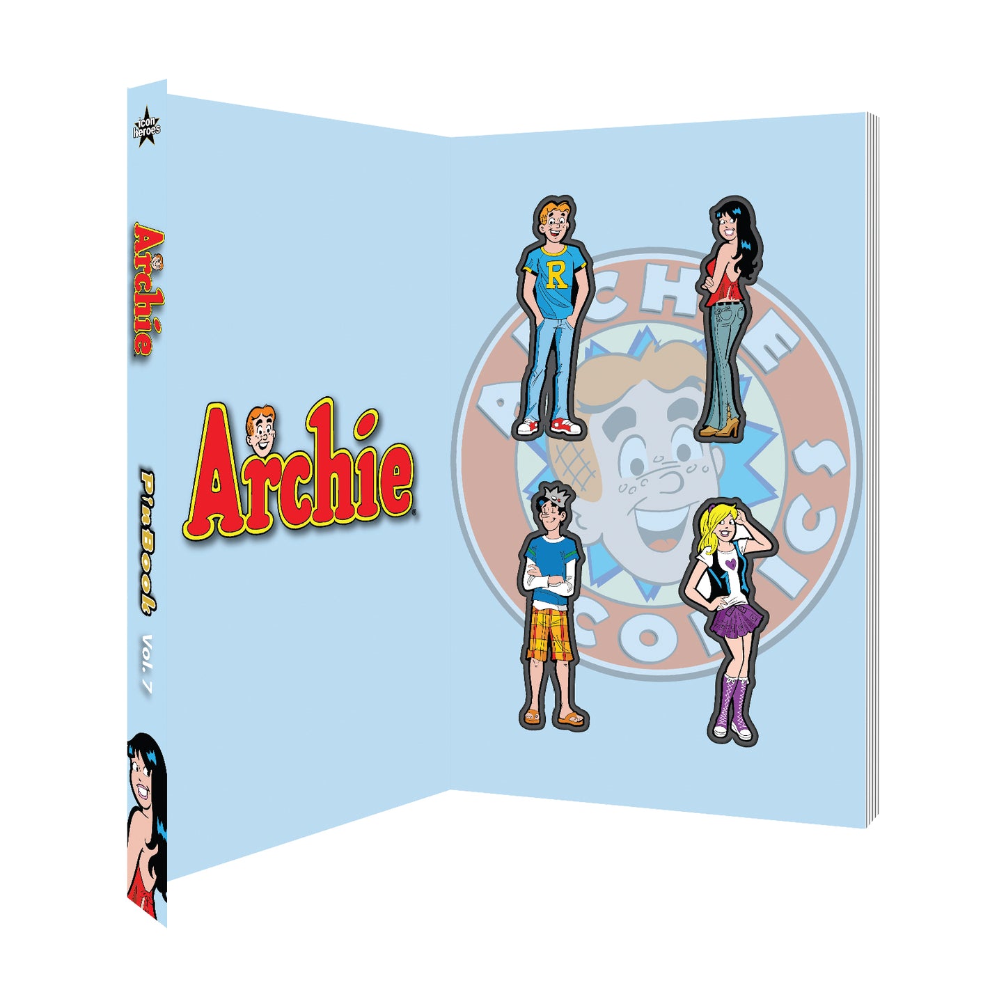 Archie Comics Pins PinBook Vol. 7 Icon Heroes – Icon Heroes