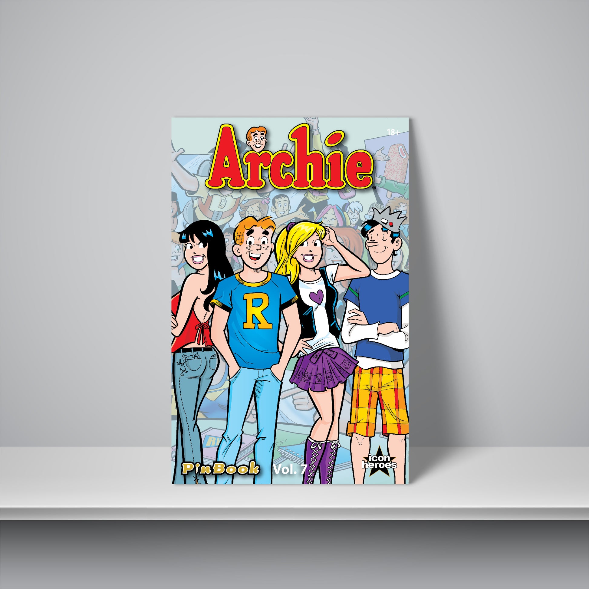Archie Comics Pins PinBook Vol. 7 Icon Heroes – Icon Heroes