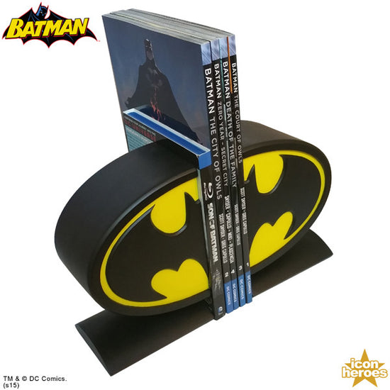 DC Comics Batman Logo Bookends – Icon Heroes