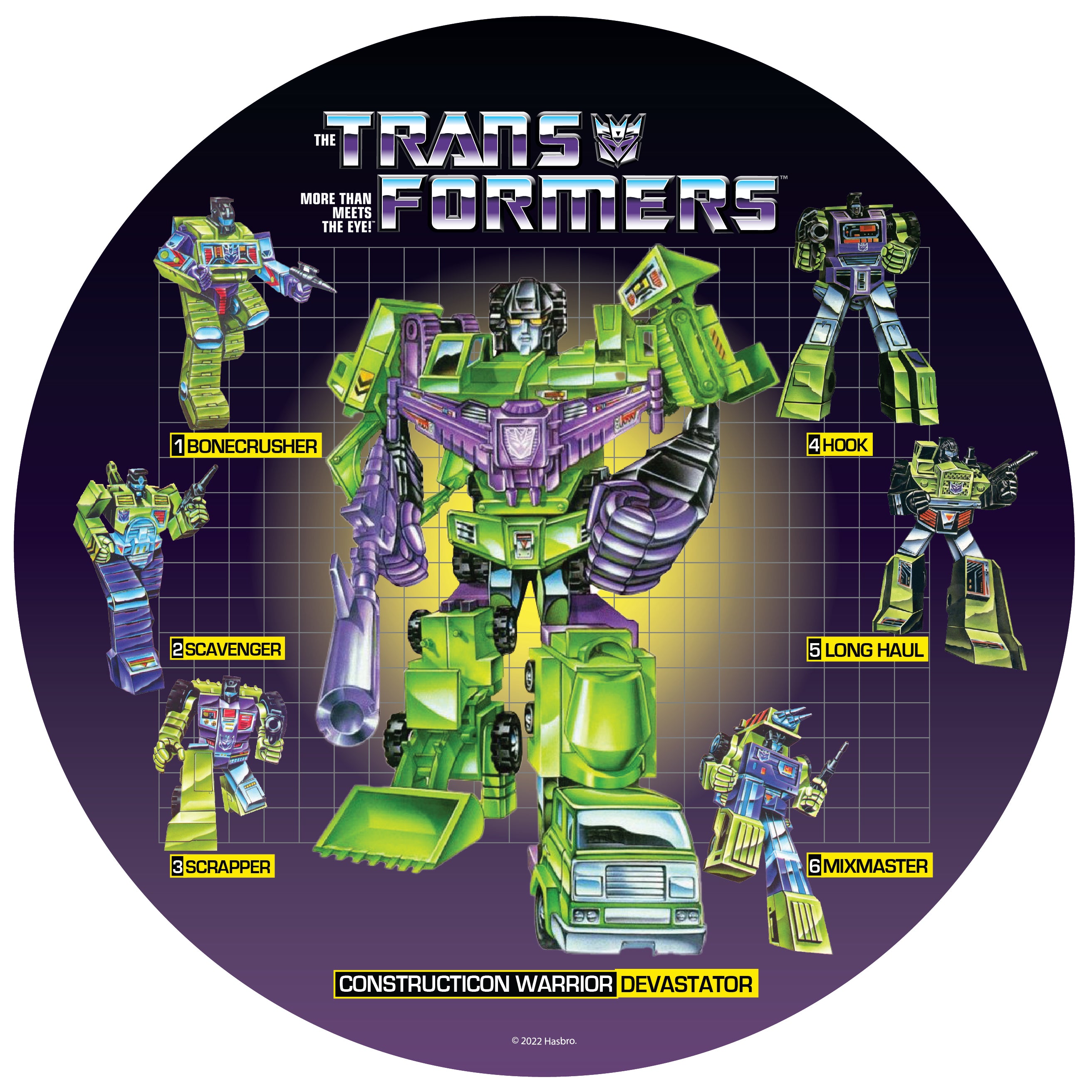 Transformers Mouse Pads Contsructicons Devastator Decepticon at Icon ...
