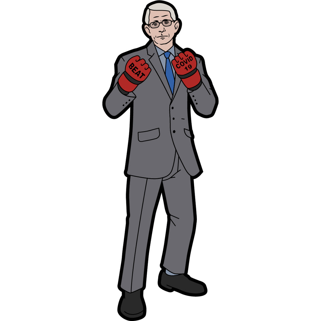 Dr Fauci Pin Icon Heroes Beat Covid 19