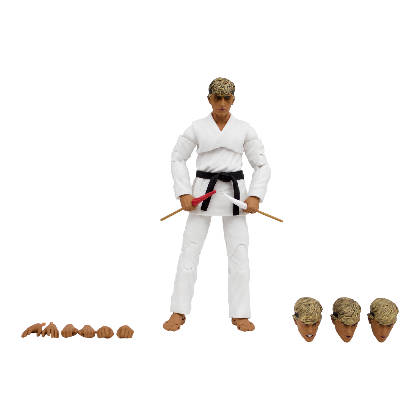 Icon Heroes The Karate Kid Cobra Kai Johnny Lawrence Action Figure