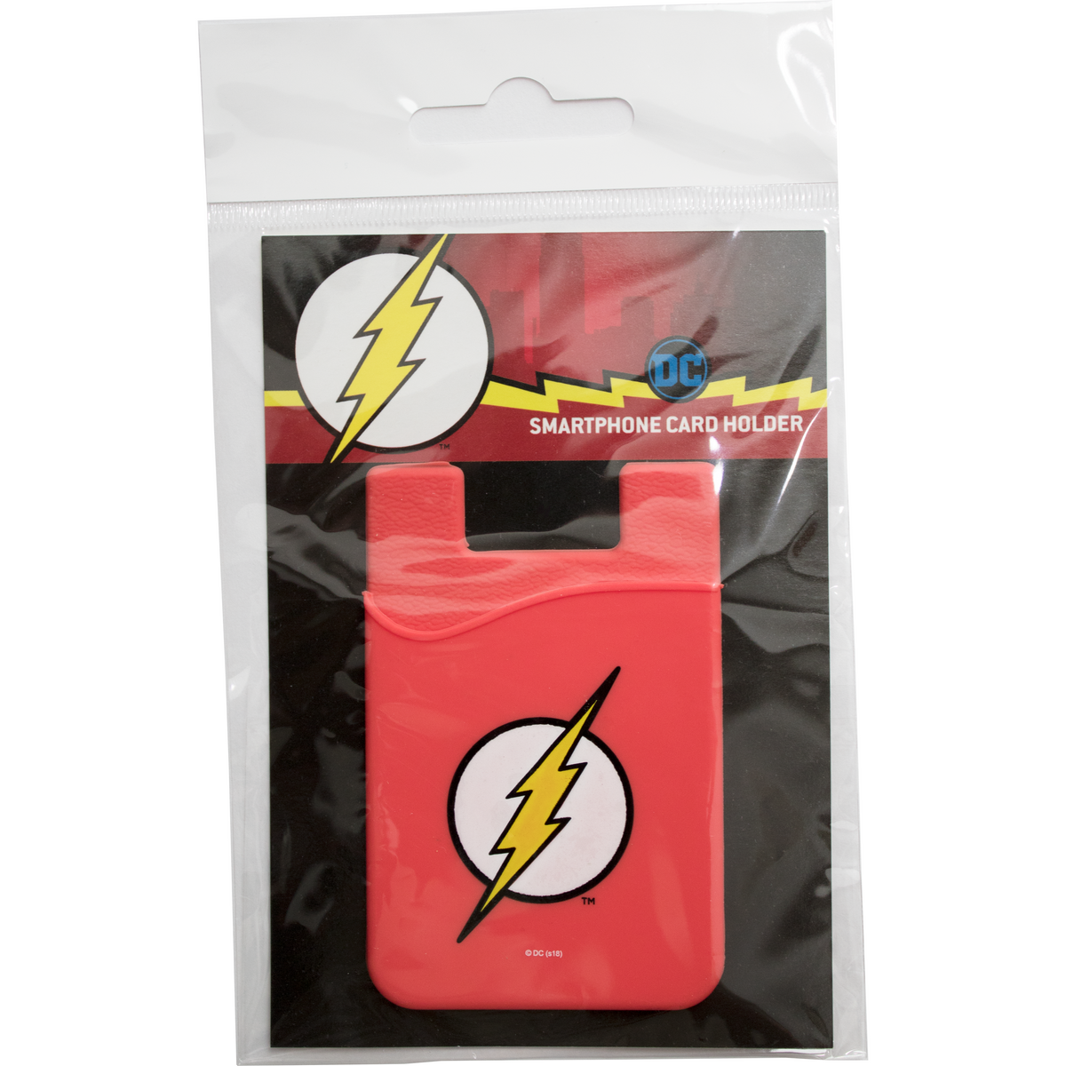 The Flash Logo Smartphone Card Holder | Icon Heroes