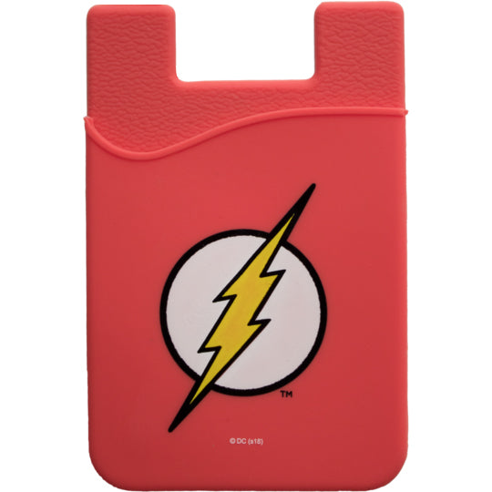 The Flash Logo Smartphone Card Holder | Icon Heroes