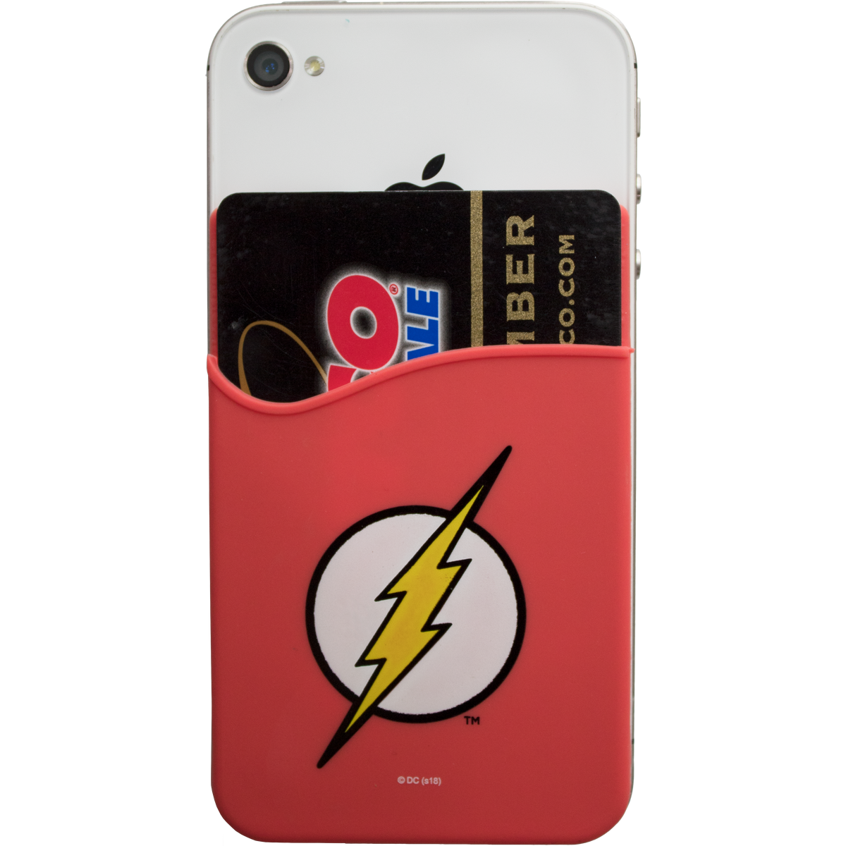 The Flash Logo Smartphone Card Holder | Icon Heroes