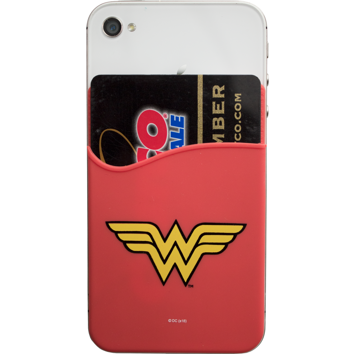 Wonder Woman Logo Smartphone Card Holder | Icon Heroes