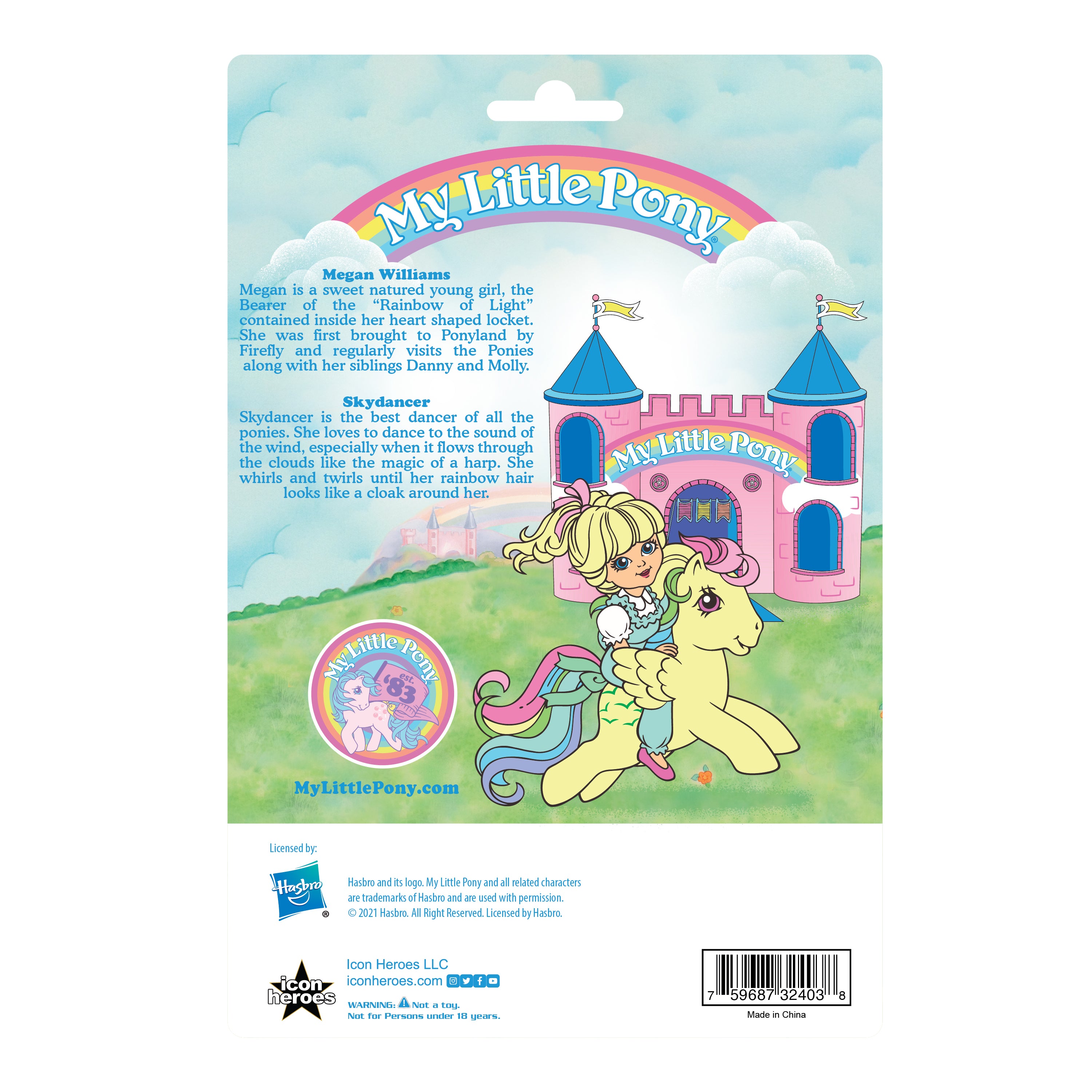 My Little Pony Pins Megan Skydancer Dream Castle Icon Heroes – Icon Heroes
