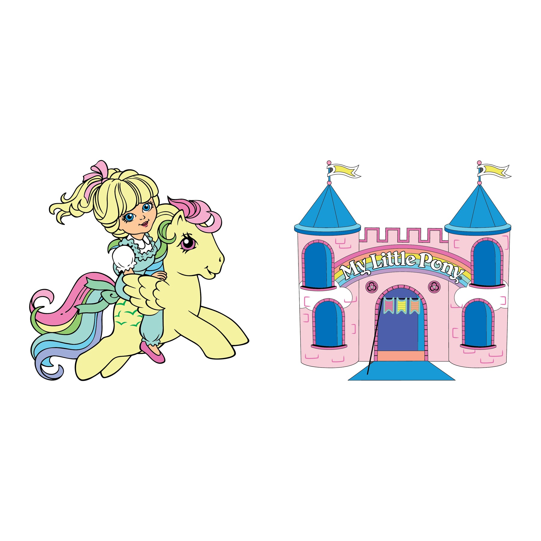 skydancers coloring pages