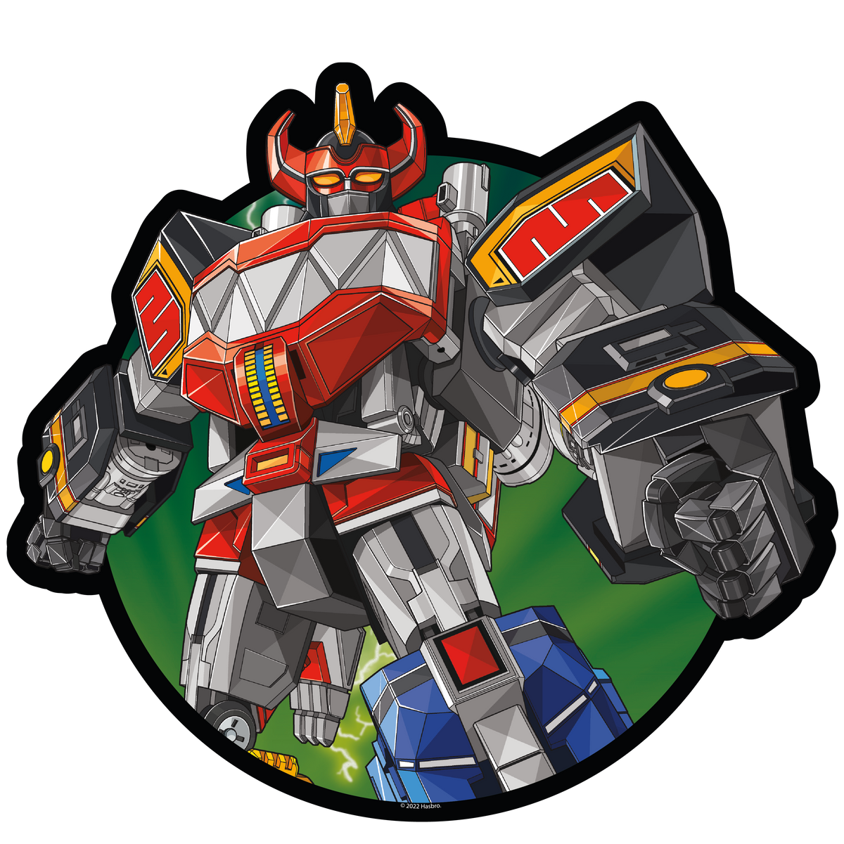 Power Rangers Megazord Die Cut Mouse Pad | Icon Heroes