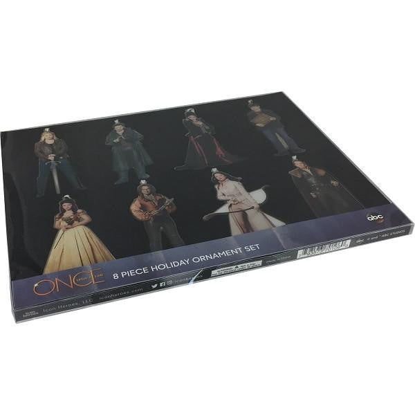 Once Upon a Time Metal Ornaments Set of 8 – Icon Heroes