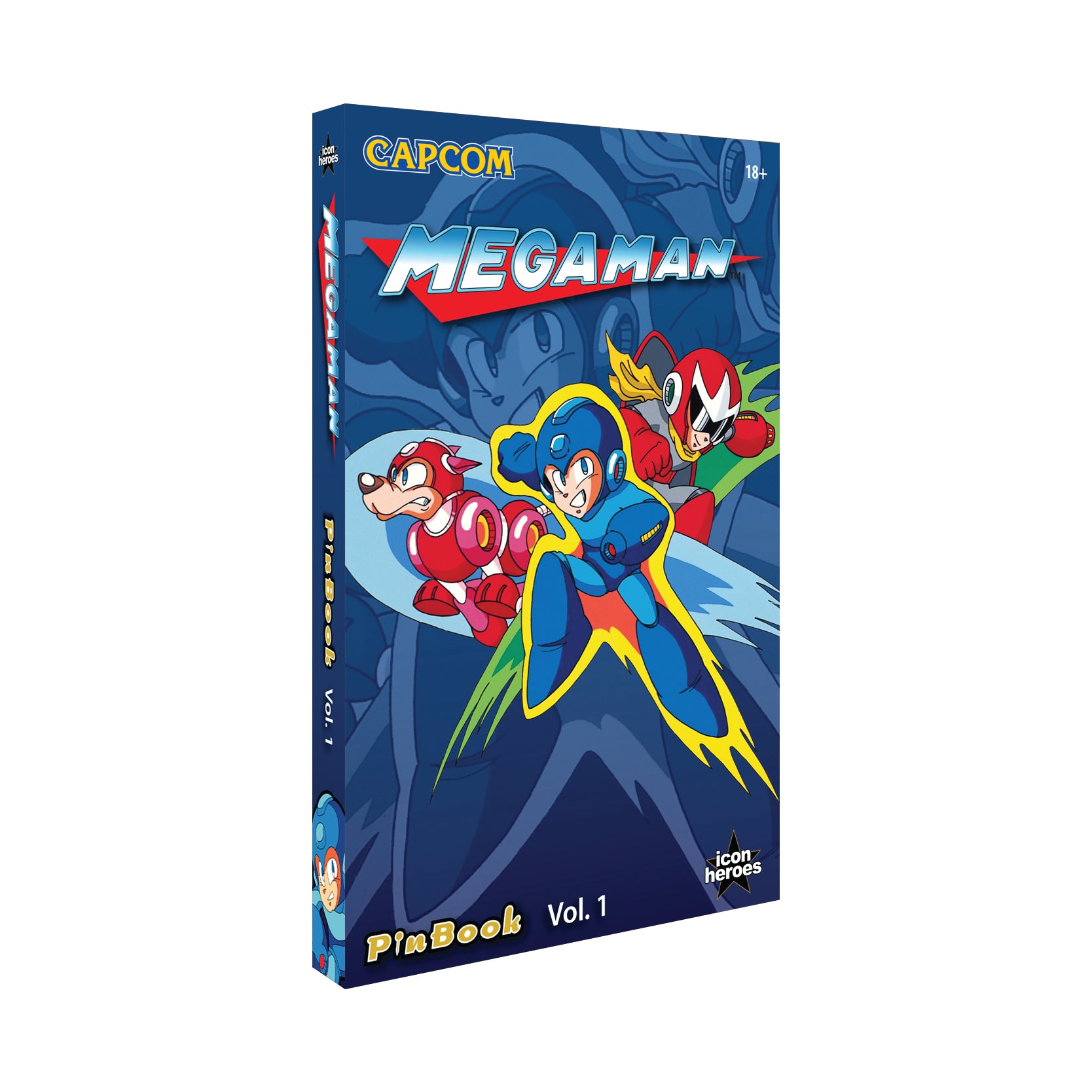 Mega Man Pins PinBook Vol. 1 – Icon Heroes