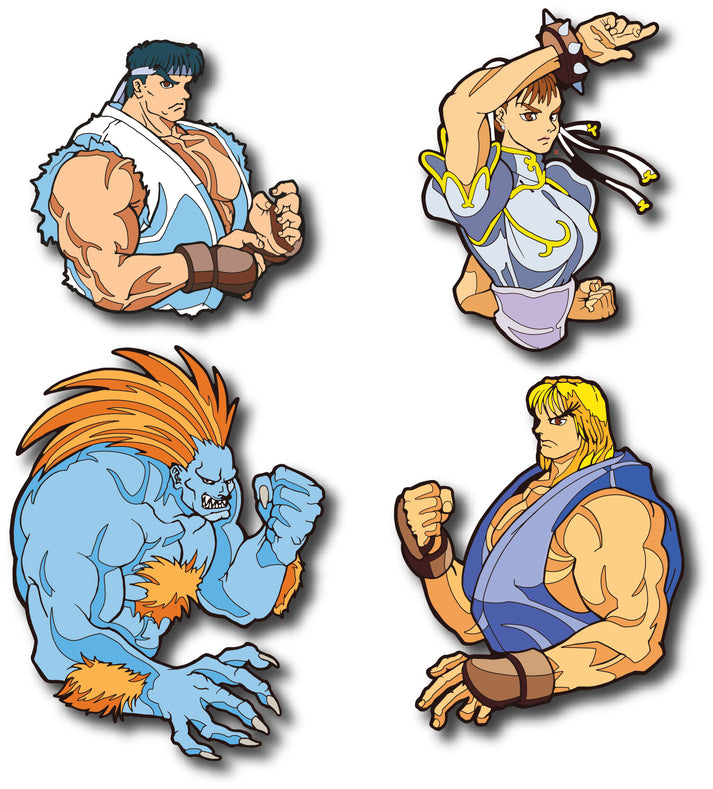 Street Fighter Pins PinBook Icon Heroes – Icon Heroes