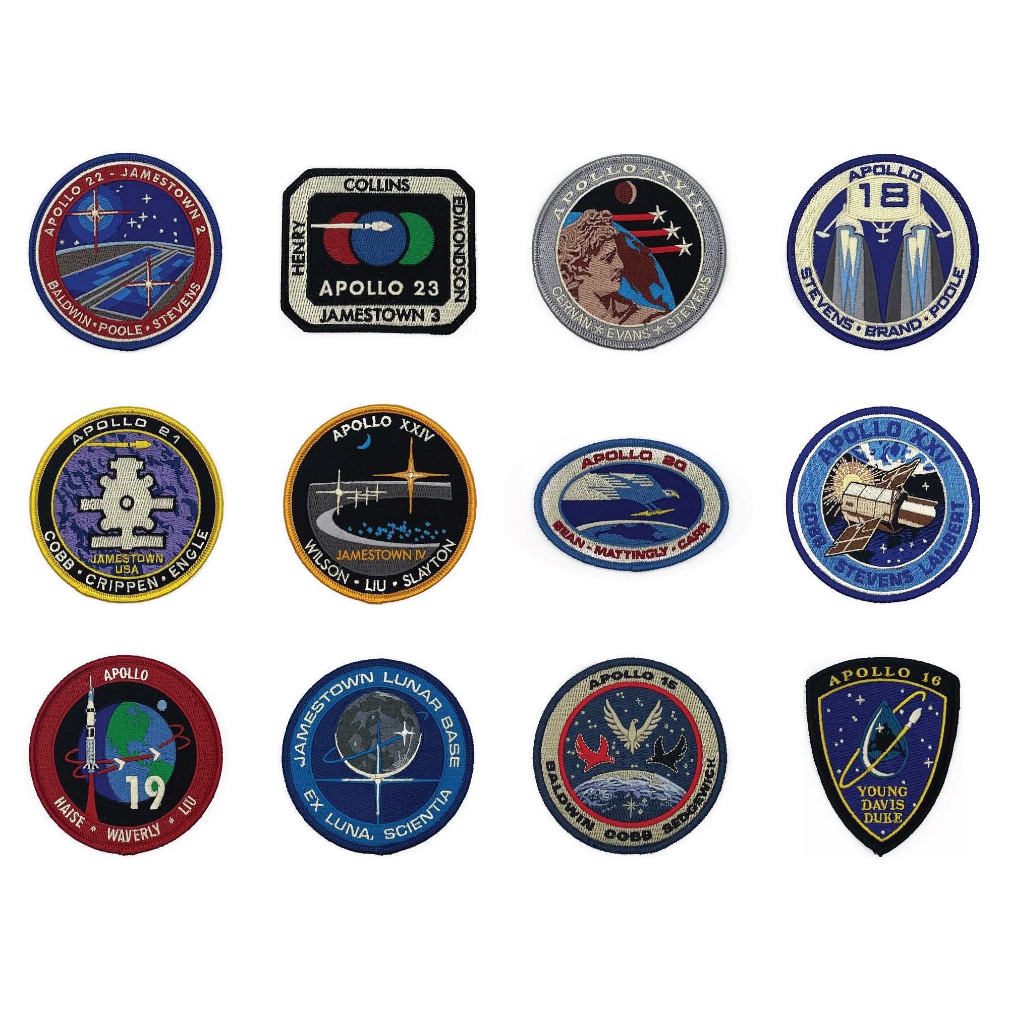 For All Mankind Season 1 Patches Set | Icon Heroes